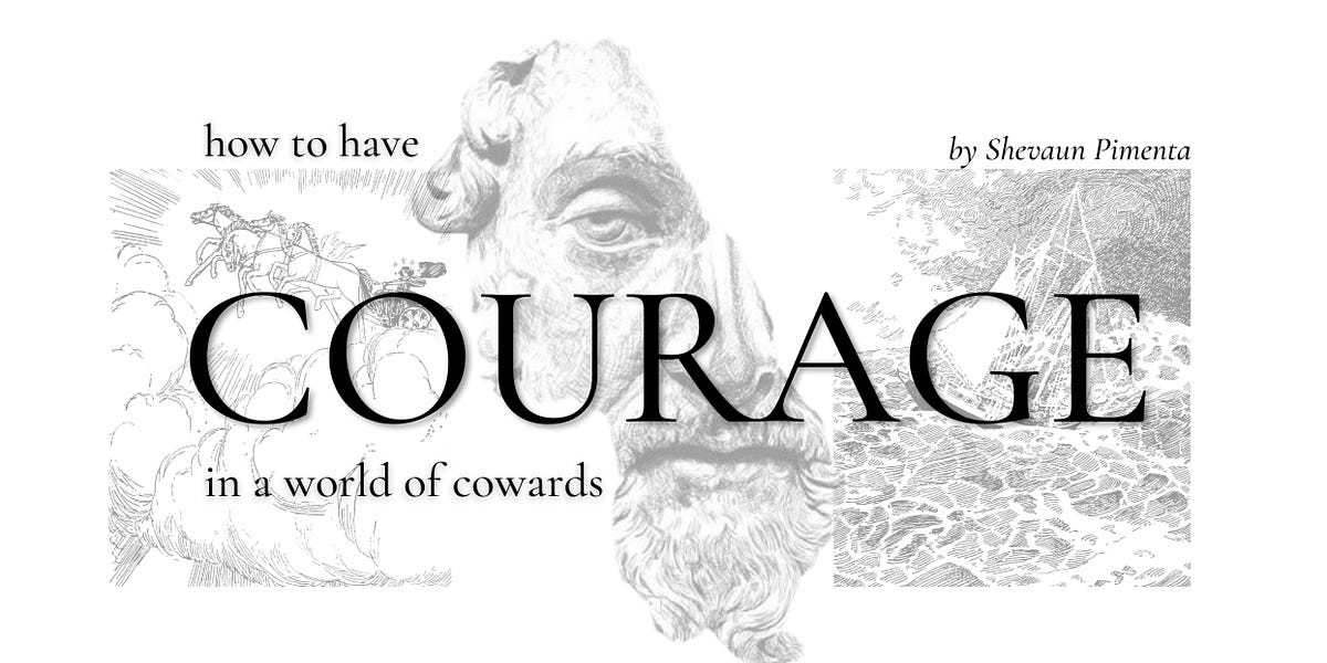 How to Have Courage in A World of Cowards - Essay