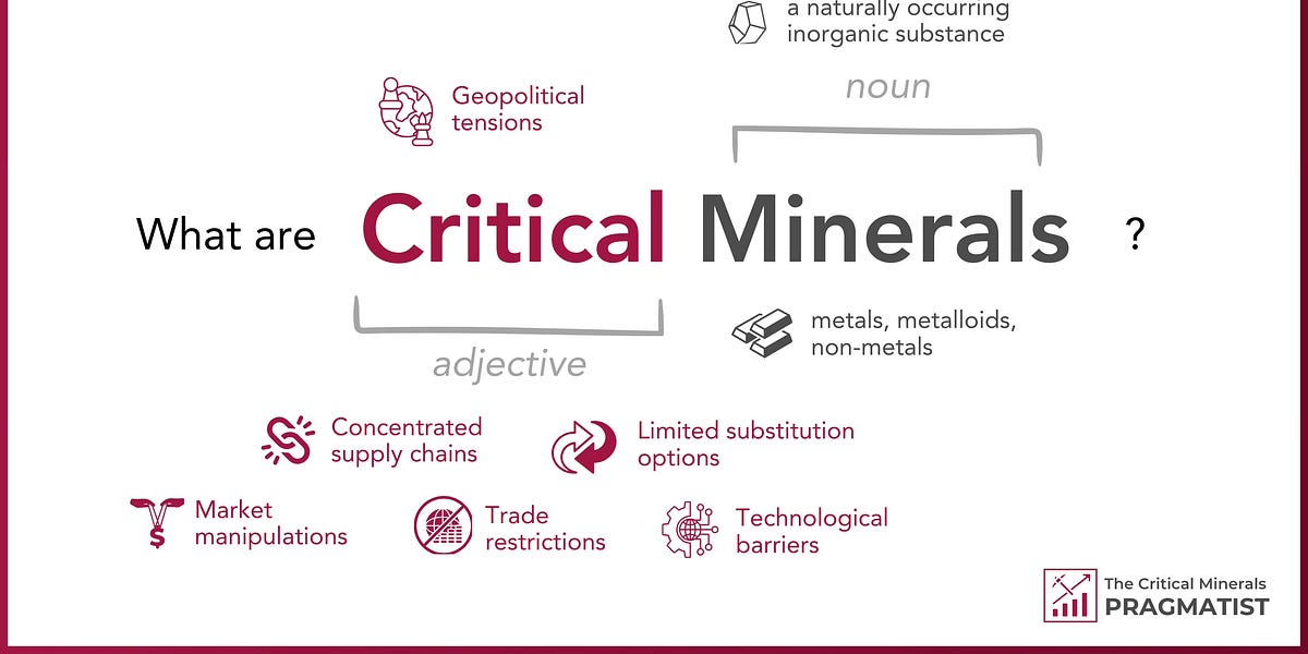 Setting the record straight on critical minerals: what are they?