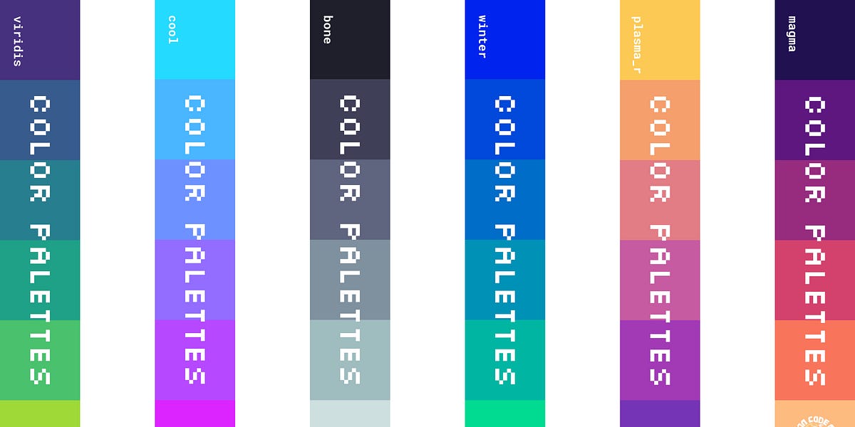Exploring color palettes - by Exeunt Press