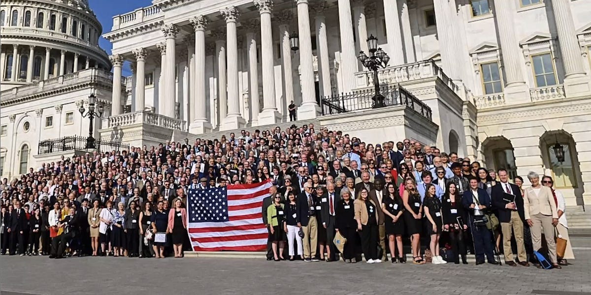 Meeting with 427 Congressmen in one day - by Peter Ehrlich