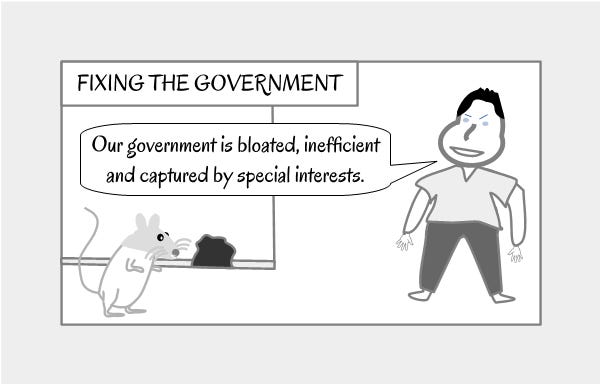 Fixing the Government - Rat Says