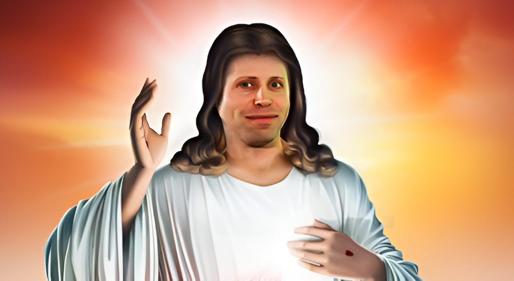 Sam Altman, aspiring savior - by Robert Wright