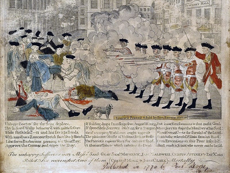 Shared post - February 26, 1770 - Christopher Seider Funeral March ...