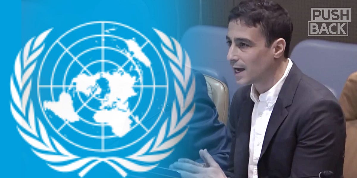 Aaron Mate at UN: Syria probe was censored, and cover-up continues