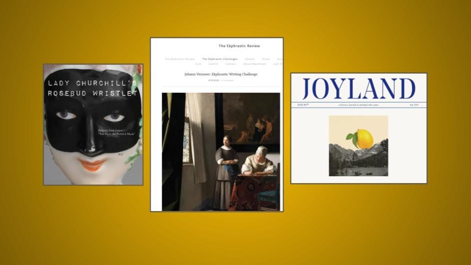 We Read Lit Mags! Spotlight on Lady Churchill's Rosebud Wristlet ...