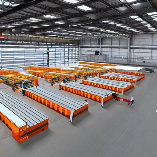 Inefficient Warehouse Layout - by Olakunle Adisa