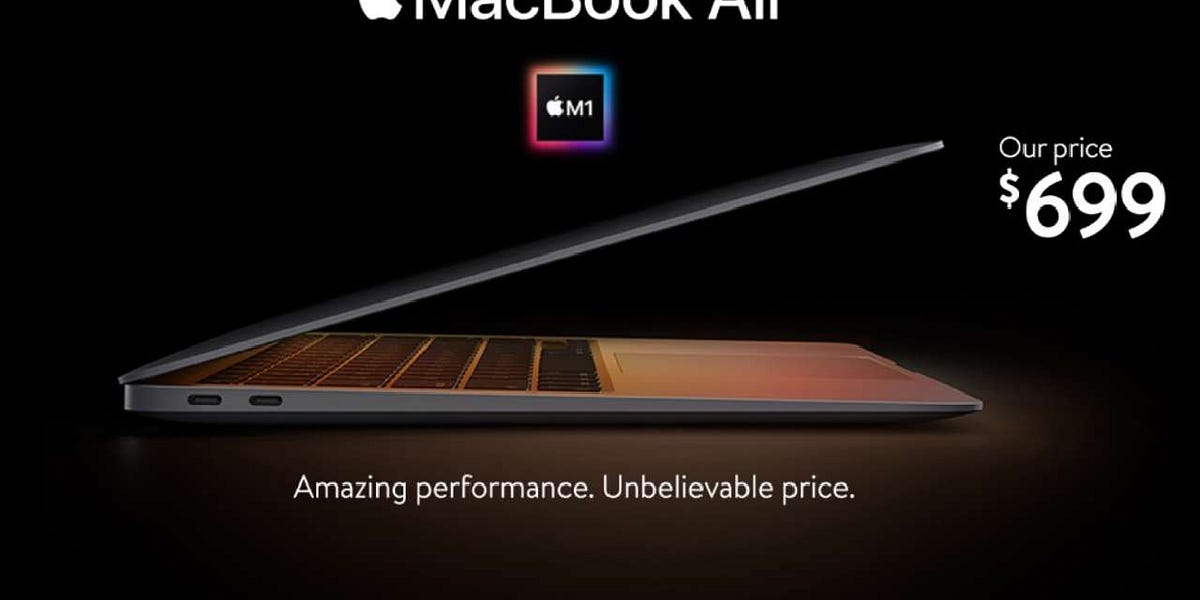Walmart is selling the Apple MacBook Air M1 for just $699