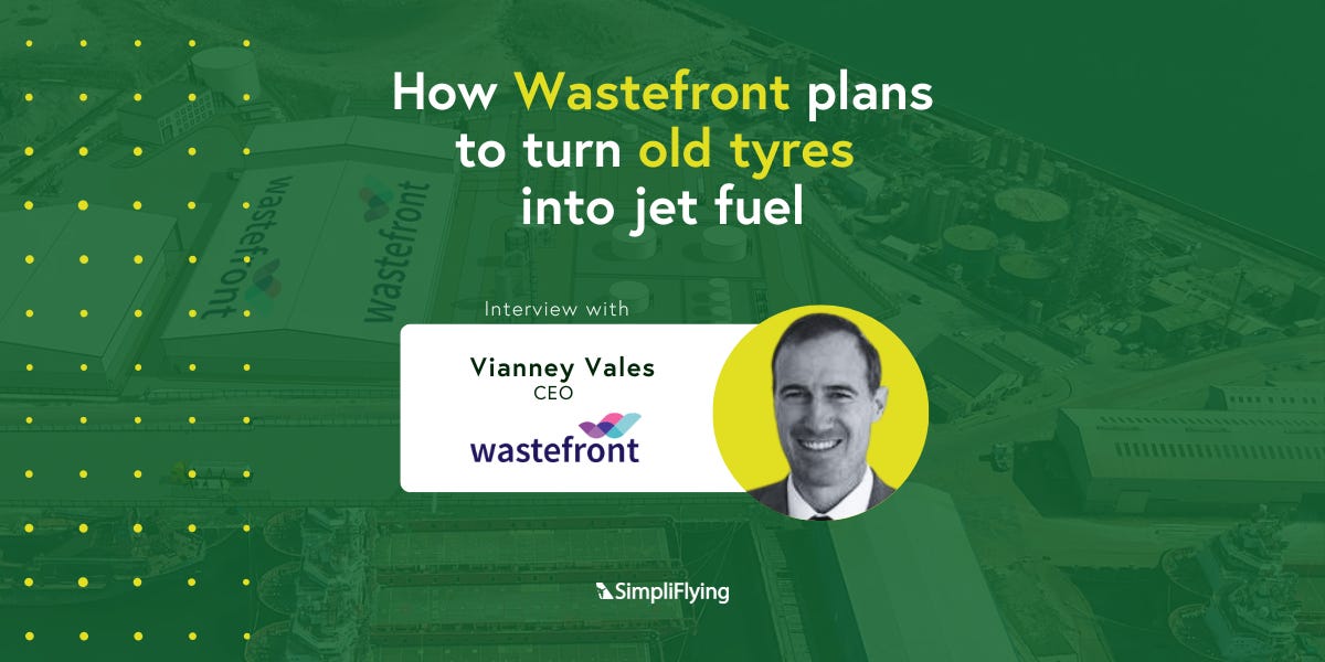 From wheels to wings: How Wastefront plans to turn old tyres into jet fuel
