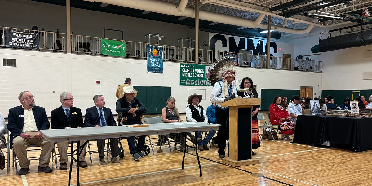 Friendship between Indian agent, tribal chief celebrated with return of ...