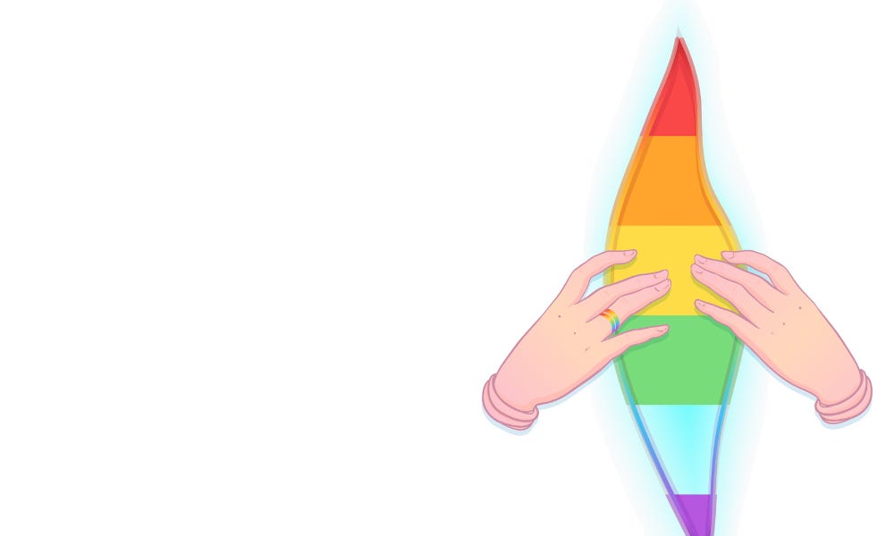 Happy Pride Month! - by Shannon O'Connor - Shannon’s Poetry