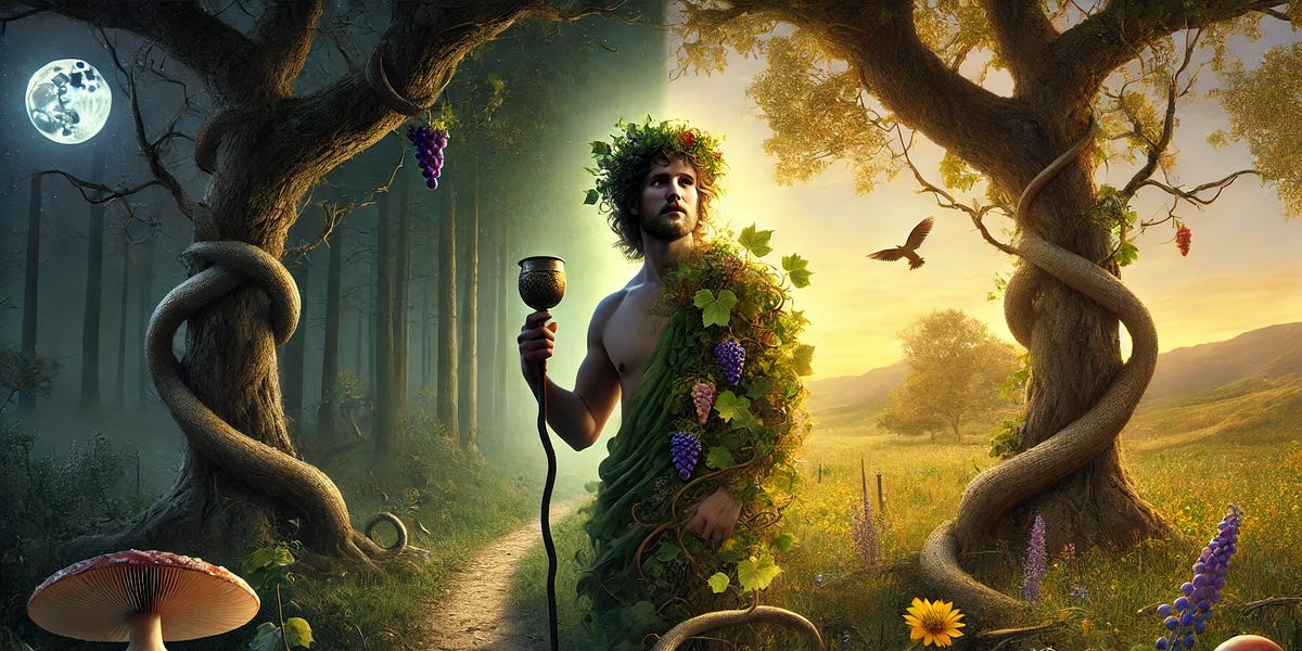 Dionysus: God of Chaos, Transformation, and the Journey of Individuation