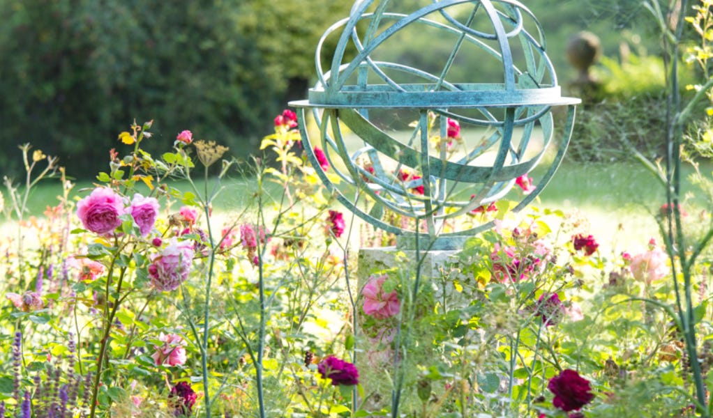 How to design a flowerbed and flower border. Planting design made easy