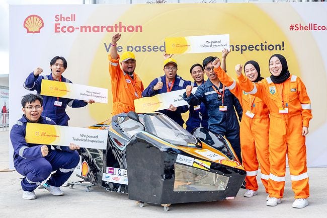 Brunei Team from UBD in Top 20 at Shell Ecomarathon in Battery-electric ...