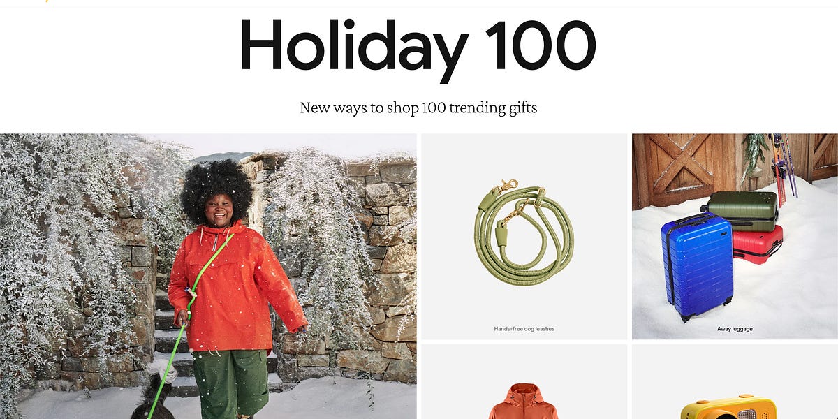 Tips for using Google's Holiday 100 gift guide: Part 1 - the universal ...