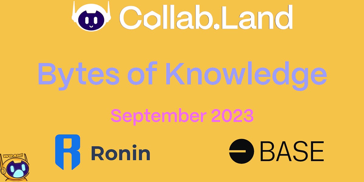 Collab.Land's Bytes of Knowledge September 2023
