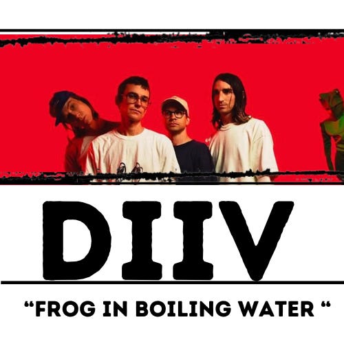 DIIV - Frog In Boiling Water/ Finn Rees - Dawn is a Melody/ Ovo ou ...
