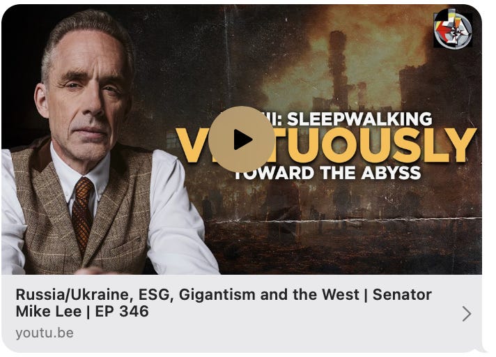 "Sleepwalking Virtuously Toward the Abyss"