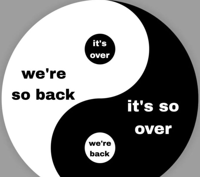 Notes on it's so over/we're so back - by Max Read