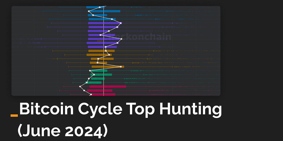 Bitcoin Cycle Top Hunting: June 2024