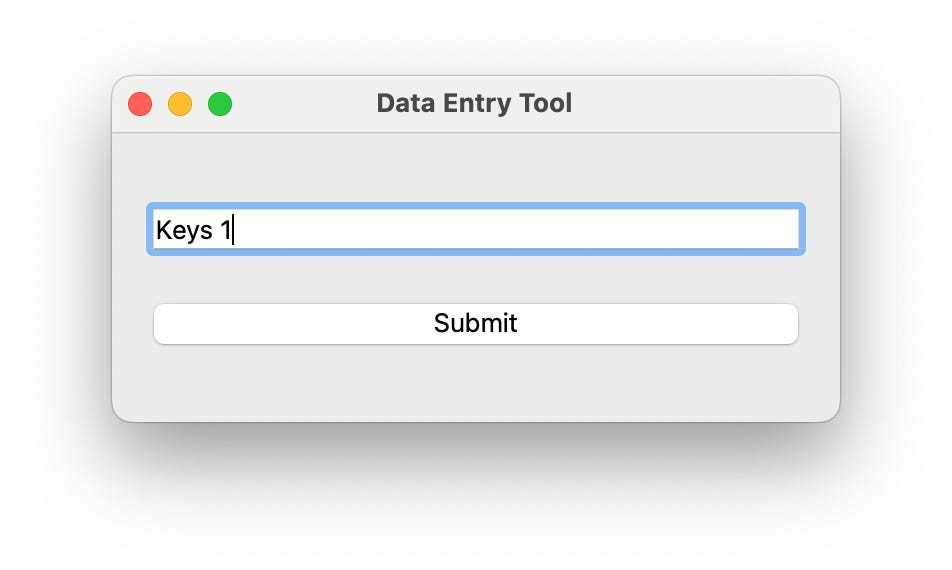 Build a Data Entry GUI with Python - by Ardit Sulce