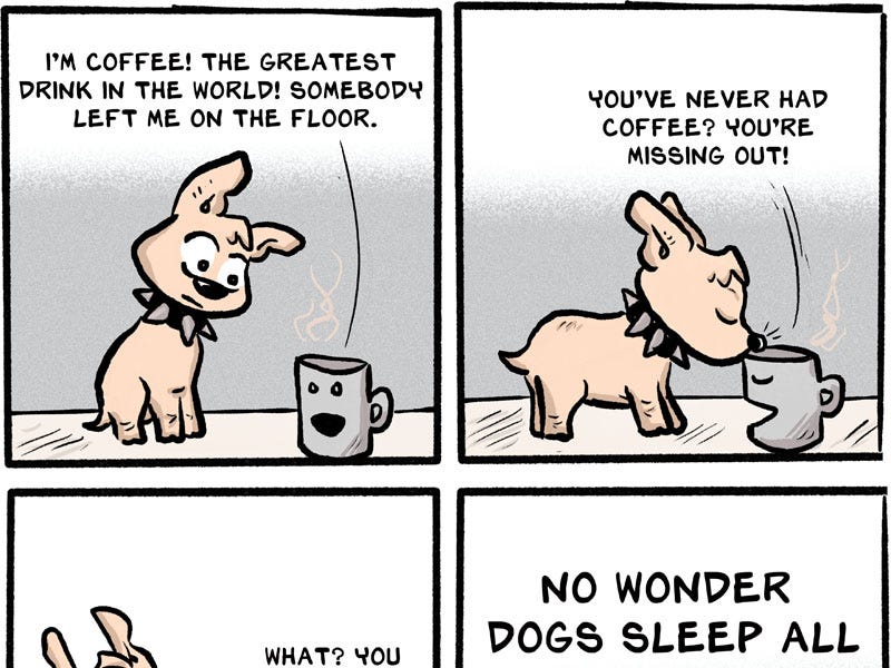 Coffee Comics - by Stephen Beals - StBeals