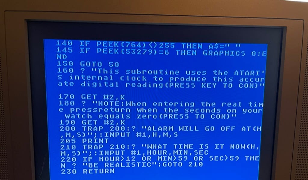 A Digital Clock in BASIC - by Paul Lefebvre