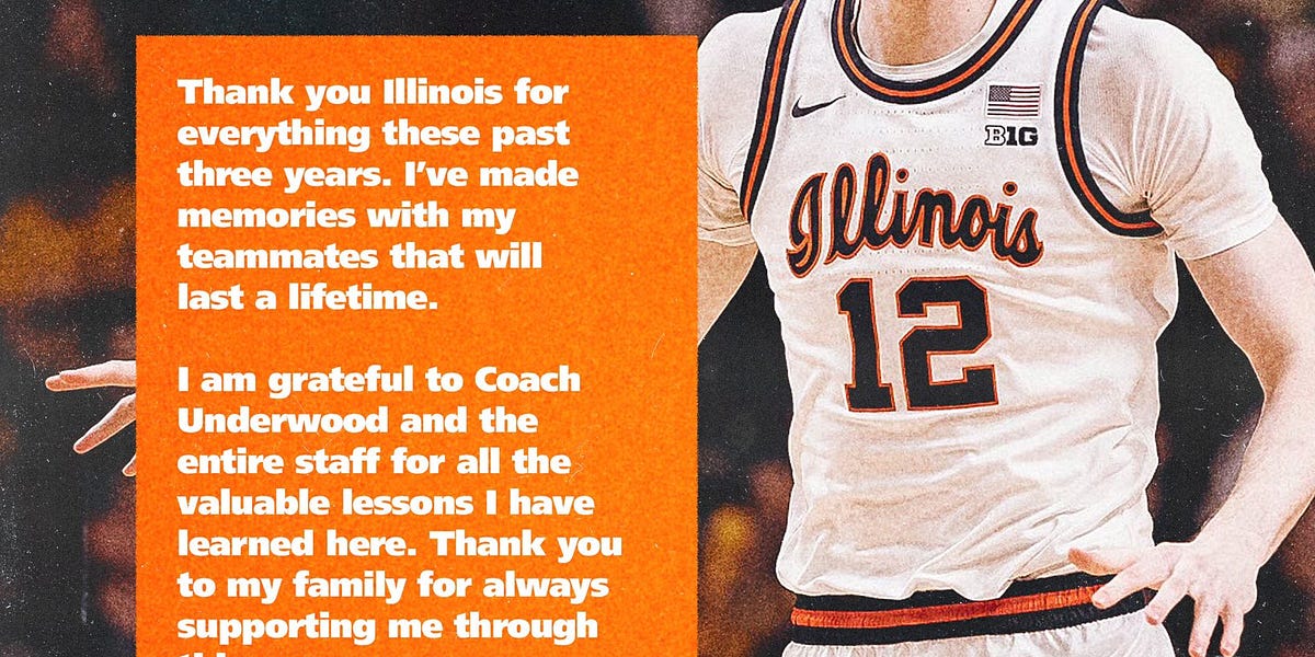 Illini Basketball: Brandon Lieb enters the transfer portal