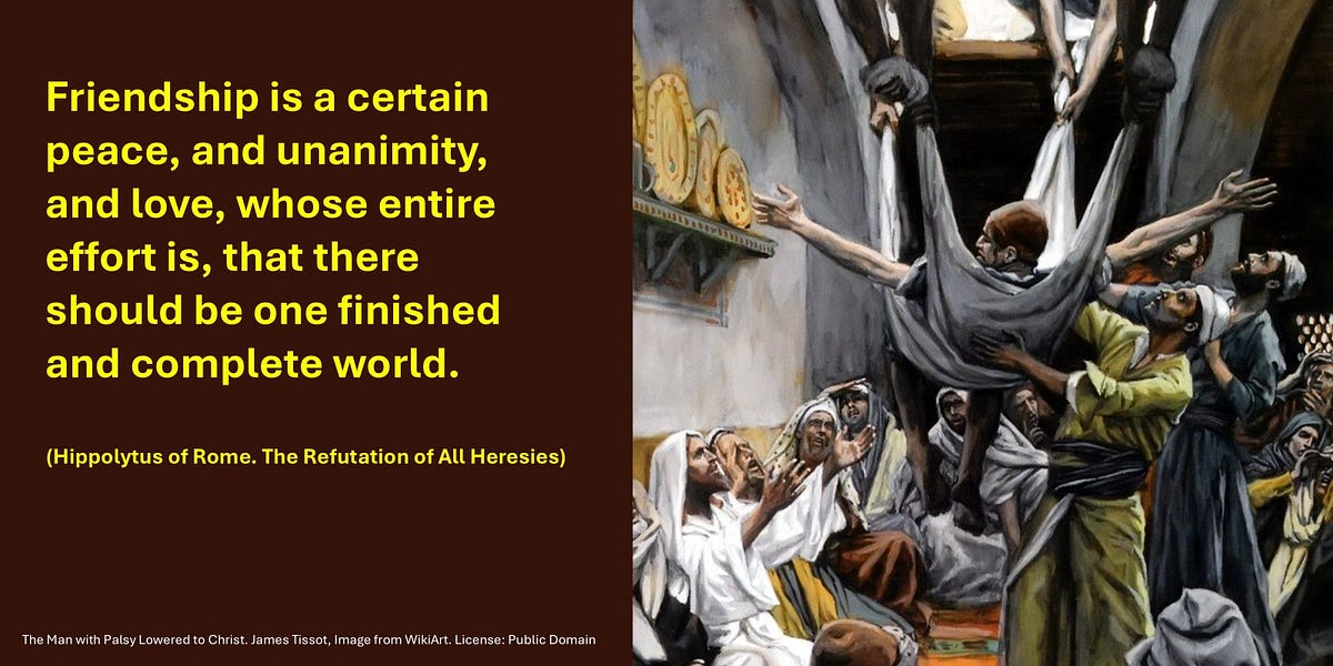 A True Friend - by Deacon Mark Mueller - Missio Dei