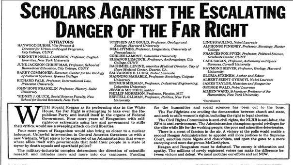 Reagan Speechwriter Tony Dolan on “The Expert Class”