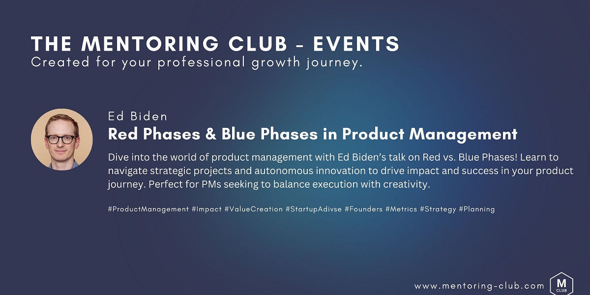 Red Phases & Blue Phases in Product Management (Video)