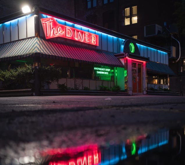 Table for Two #1A - by Grimm B. - Grimm’s Substack