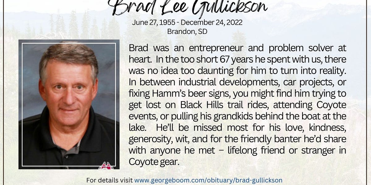 Brad Gullickson - by Nichole Townsend - The Dakota Scout