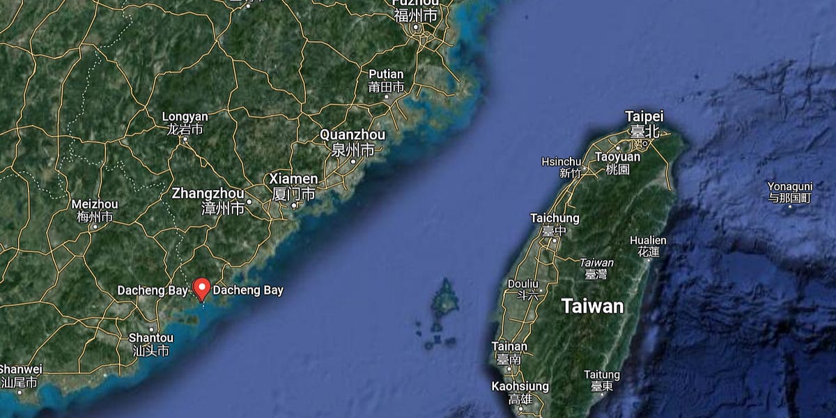Taiwan Reports Chinese Military Activity At Dacheng Bay