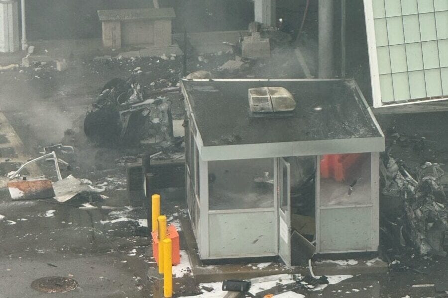 LOOK: More images are coming in of the car explosion at the Rainbow ...