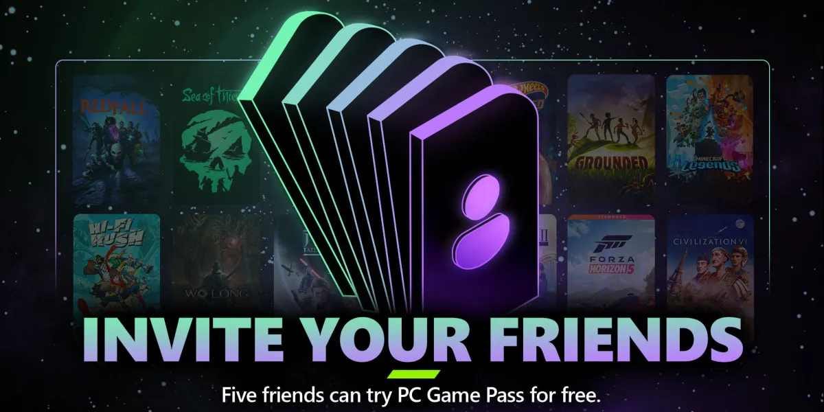 Give your friends the gift of Xbox Game Pass with a 14-day free trial