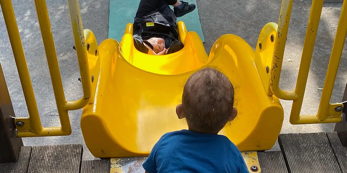 Men Who Hang Out in Playgrounds - by Jen Dyck-Sprout