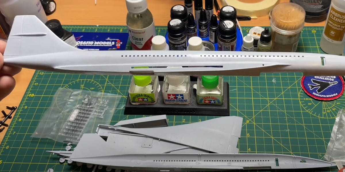 It's Concorde, not The Concorde!! - Mos6510 Models Substack