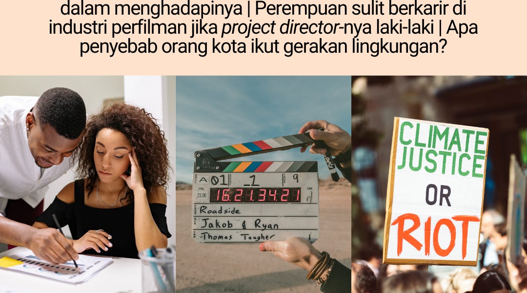 Kabar SocSci #3: Diskriminasi gender seringkali ambigu