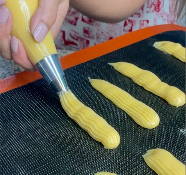 Pate a Choux (Cream Puff Dough) - by Allison Chen