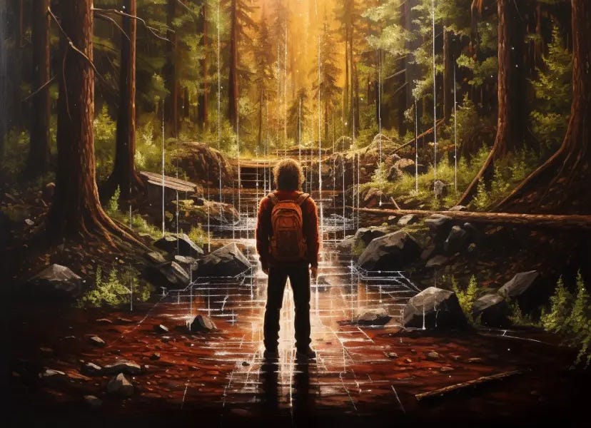 The Infinite Forest - by Noah R. - NMBR Stories