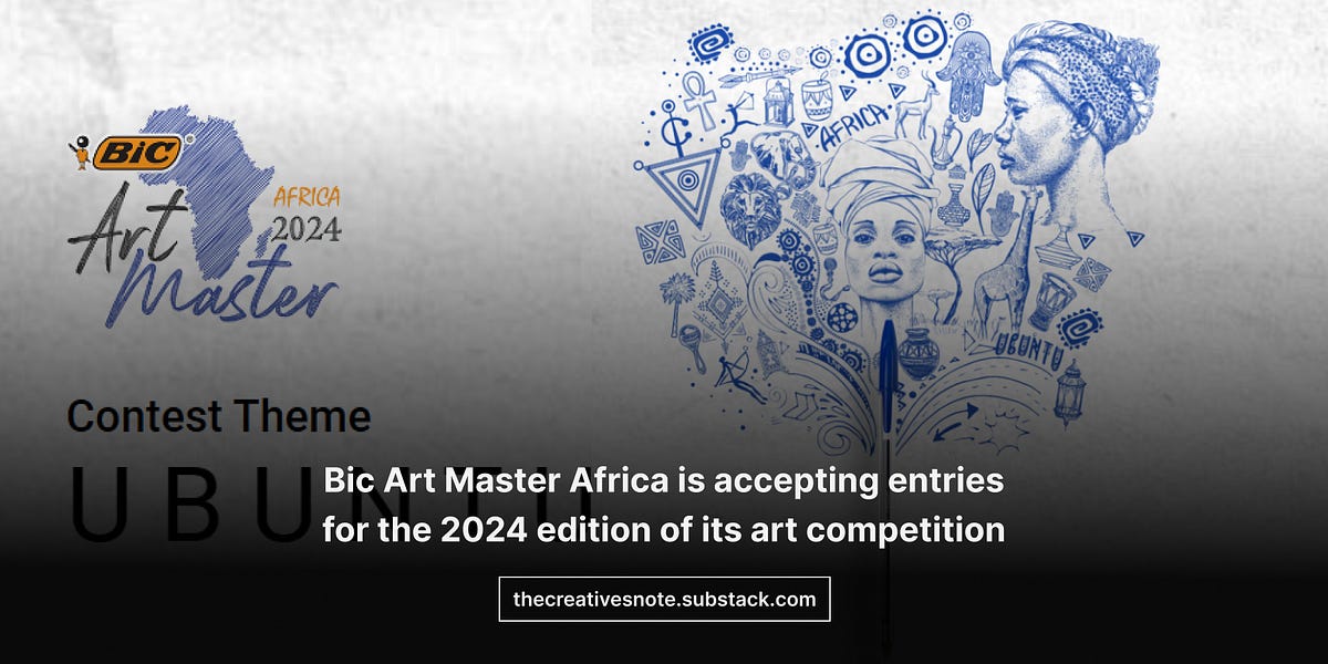 Bic Art Master Africa Is Accepting Entries For The 2024 Edition Of Its