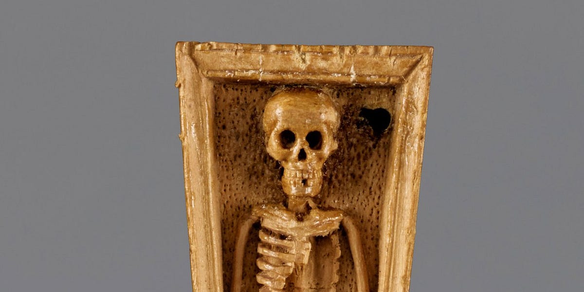 Sunday Skeleton: MEMENTO MORI! - by Mary Pat Campbell