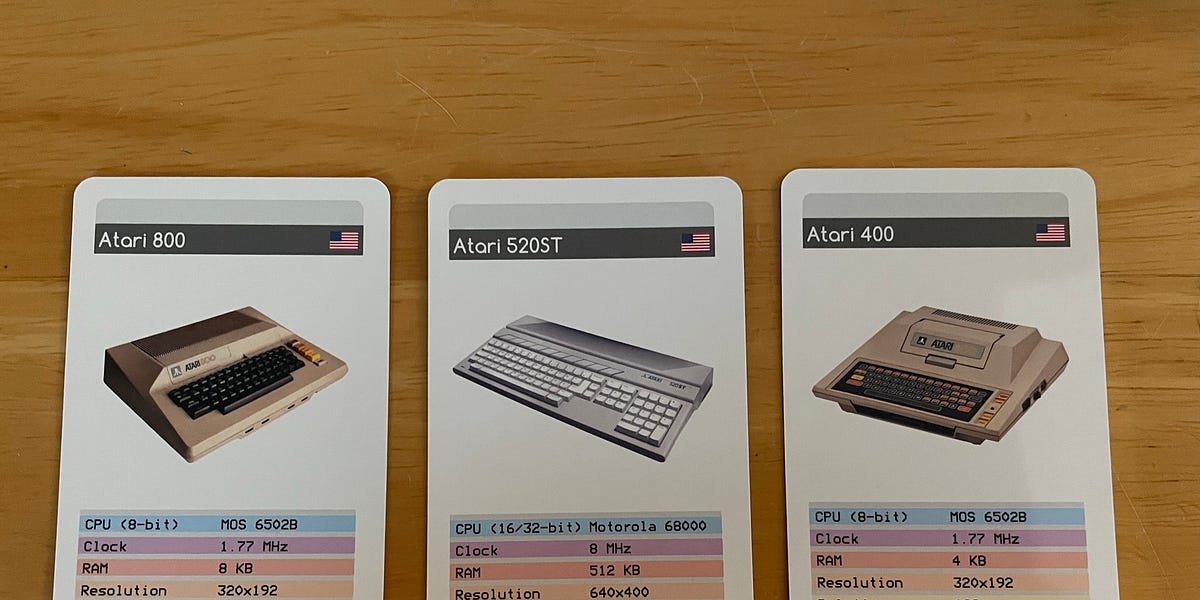 Home Computer Playing Cards - by Paul Lefebvre