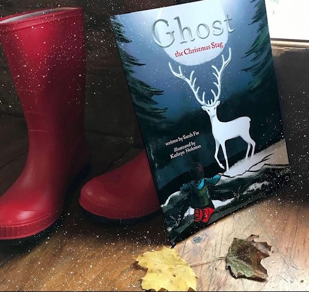 Ghost the Christmas Stag - by Autistic Mystic