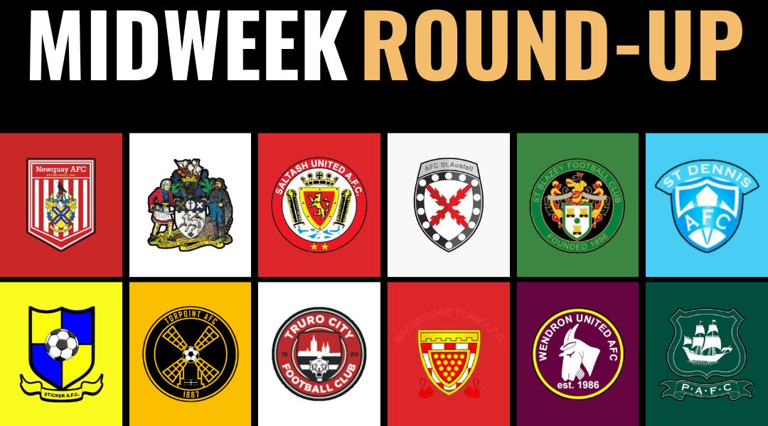 🏆 Midweek round-up: Helston and Saltash advance in Les Phillips Cup
