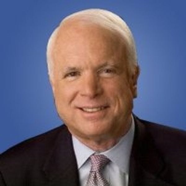 John McCain's Number One Priority: Beating Hillary Clinton