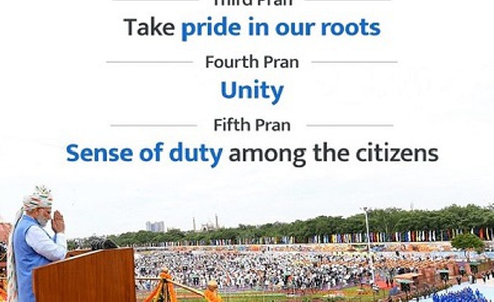 #117: Panch Pran and Panch-Amrit - UPSC CSE Why Newsletter