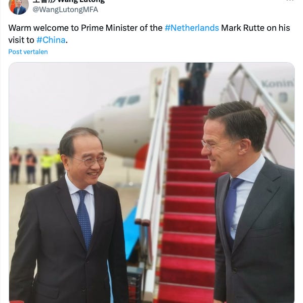 De Chinese Wouden, woensdag 27 maart: Mark Rutte, Filip Dewinter ...