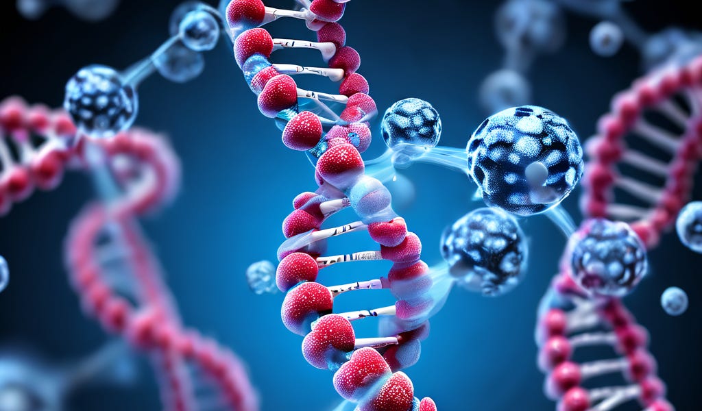 Grover’s search algorithm in quantum computing and molecular biology