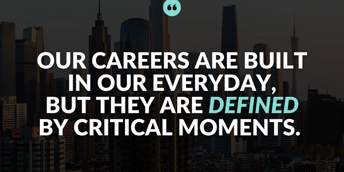 Nailing the 4 Critical Moments - by Dr. Julie Gurner